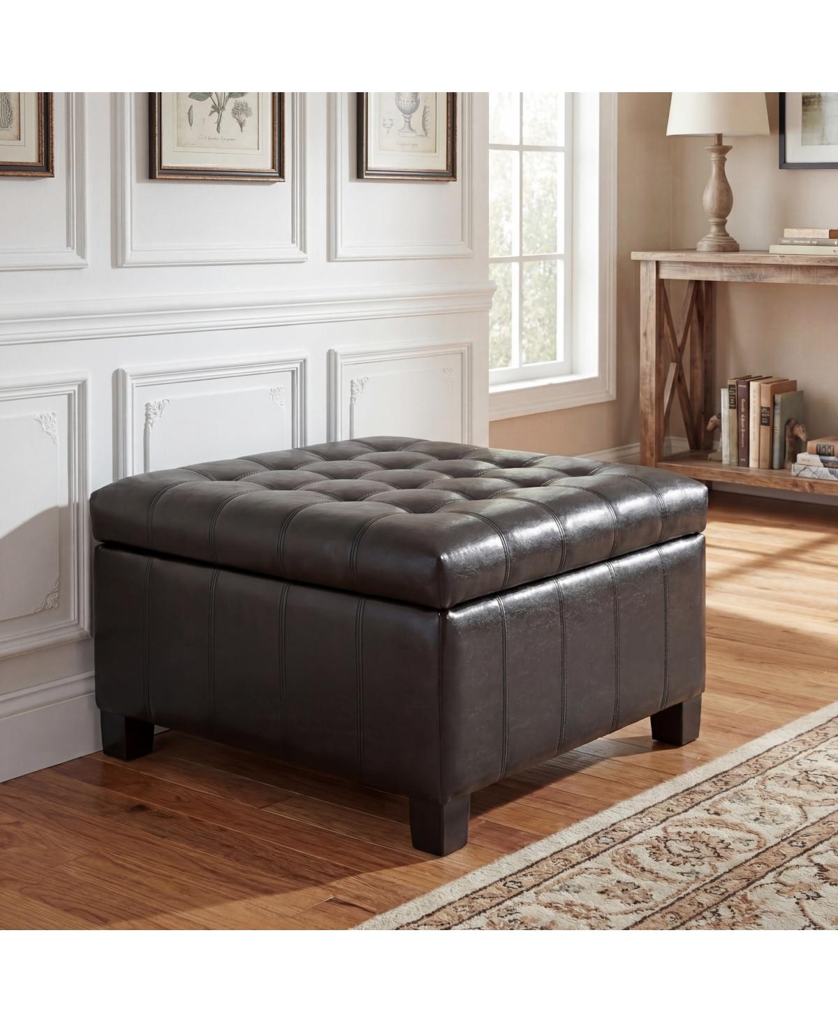 Click here for Streamdale Furniture Pu Storage Ottoman with Rubbe... prices