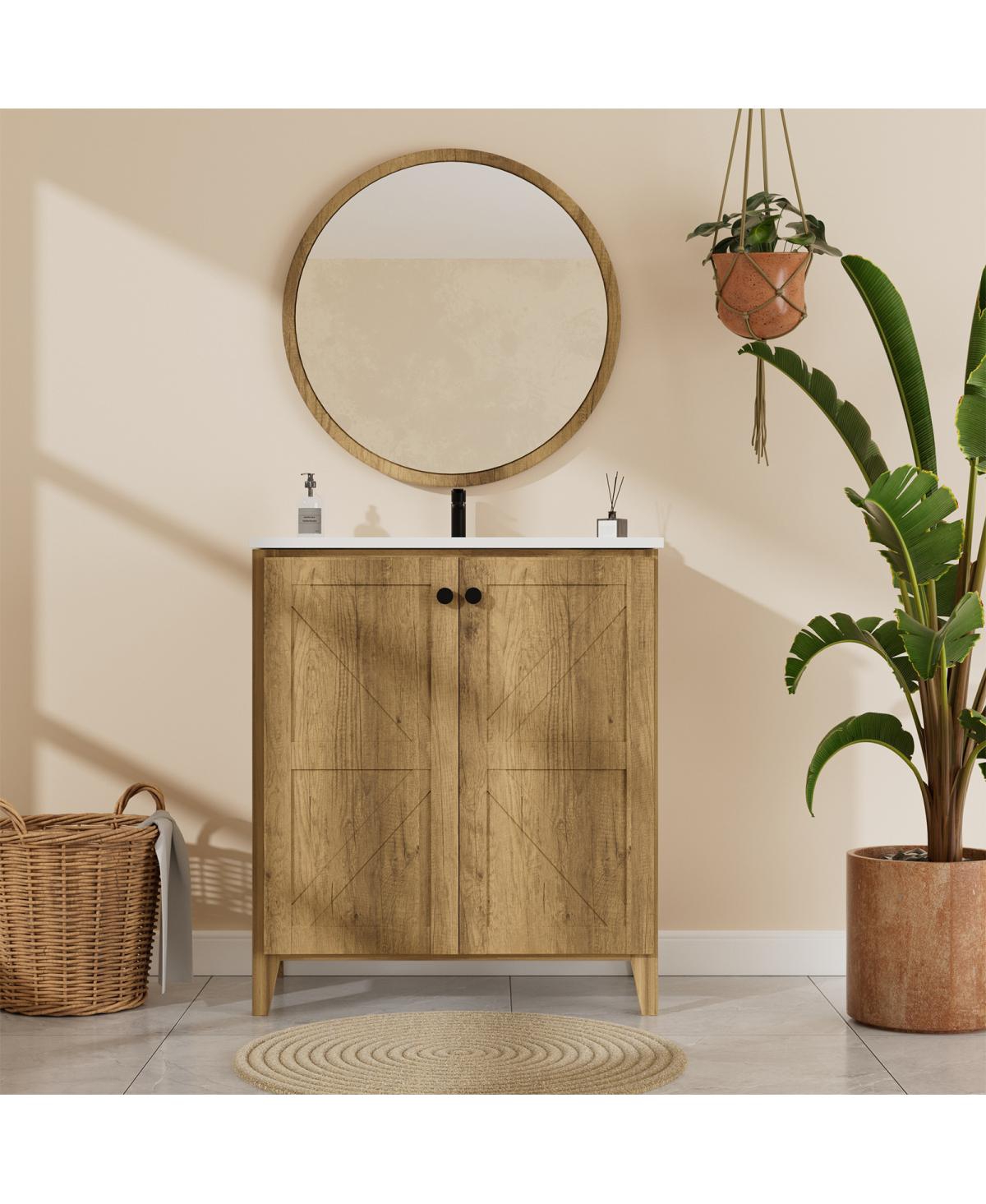 Click here for Sillysis 29" Antique Bathroom Vanity with Sin... prices