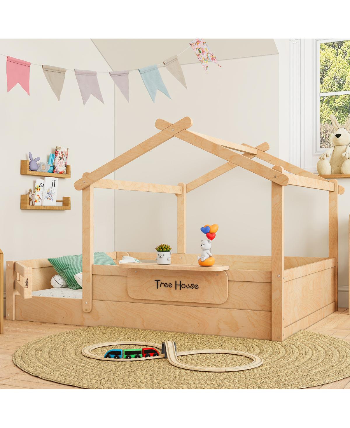 Click here for Streamdale Furniture Full Size Floor Bed with Guar... prices