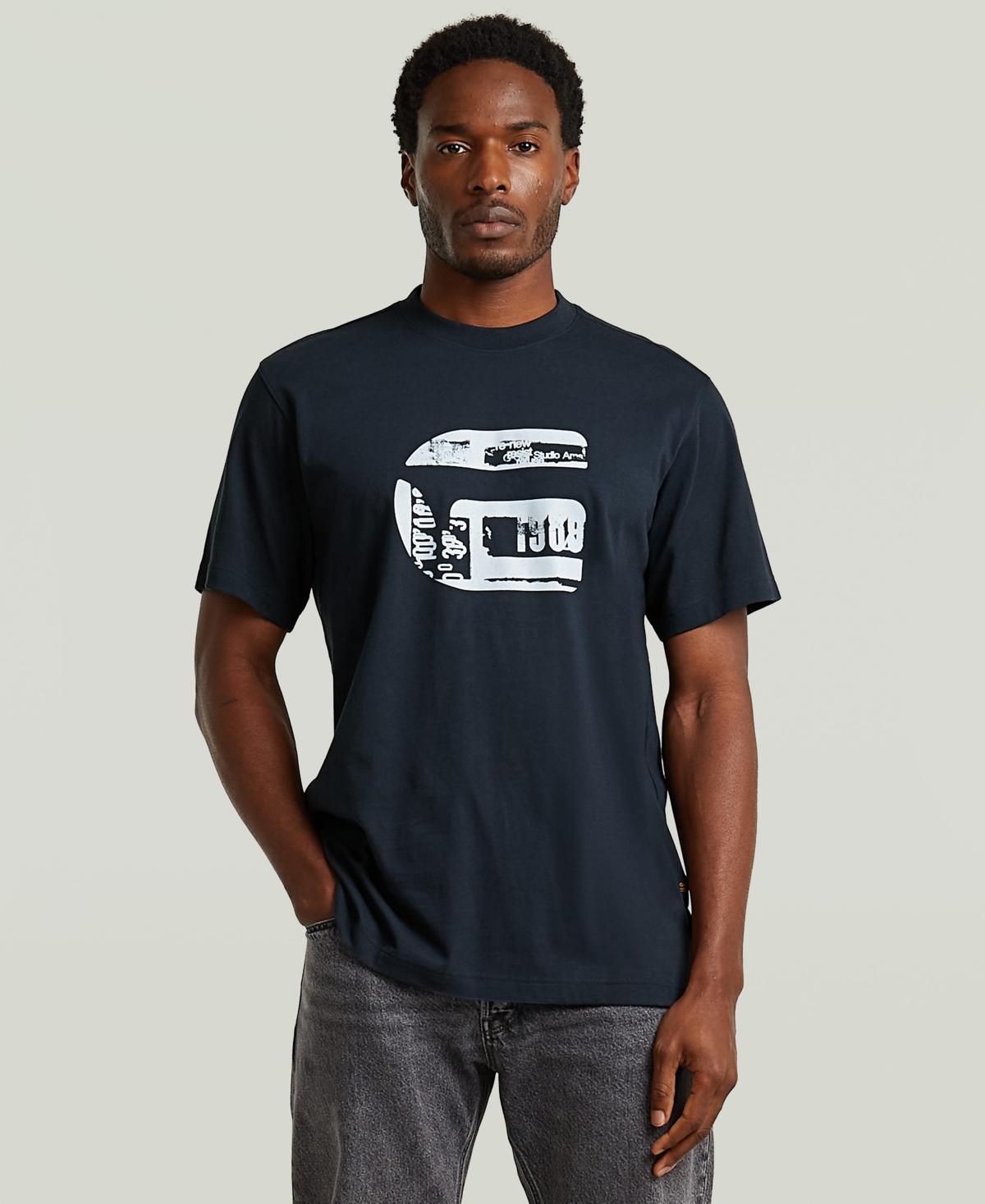 Click here for G-Star Raw Mens G-Icon Graphic T-Shirt - Salute prices