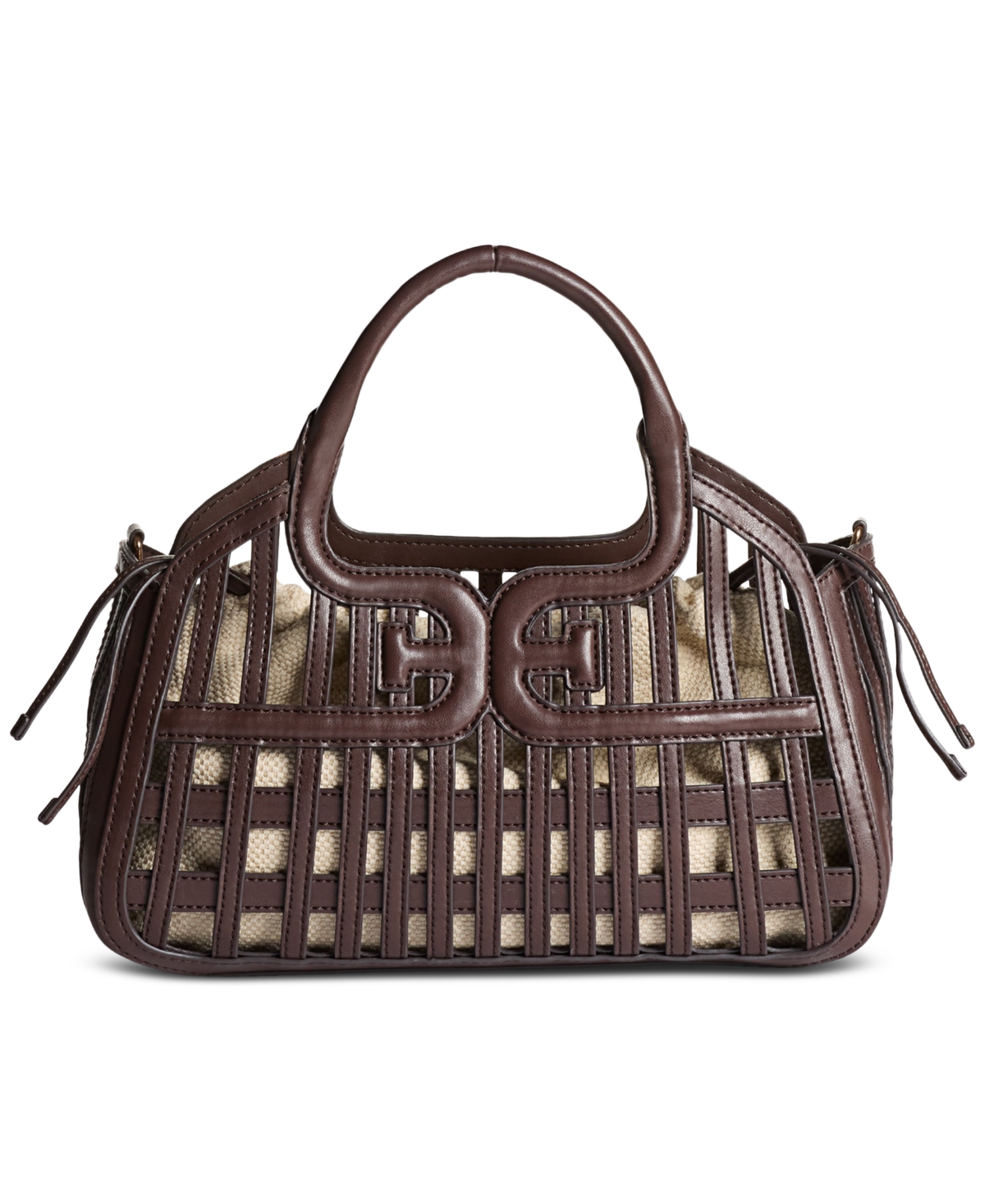 Click here for Sam Edelman Marlowe Medium Basket Bag - Spiced Pec... prices