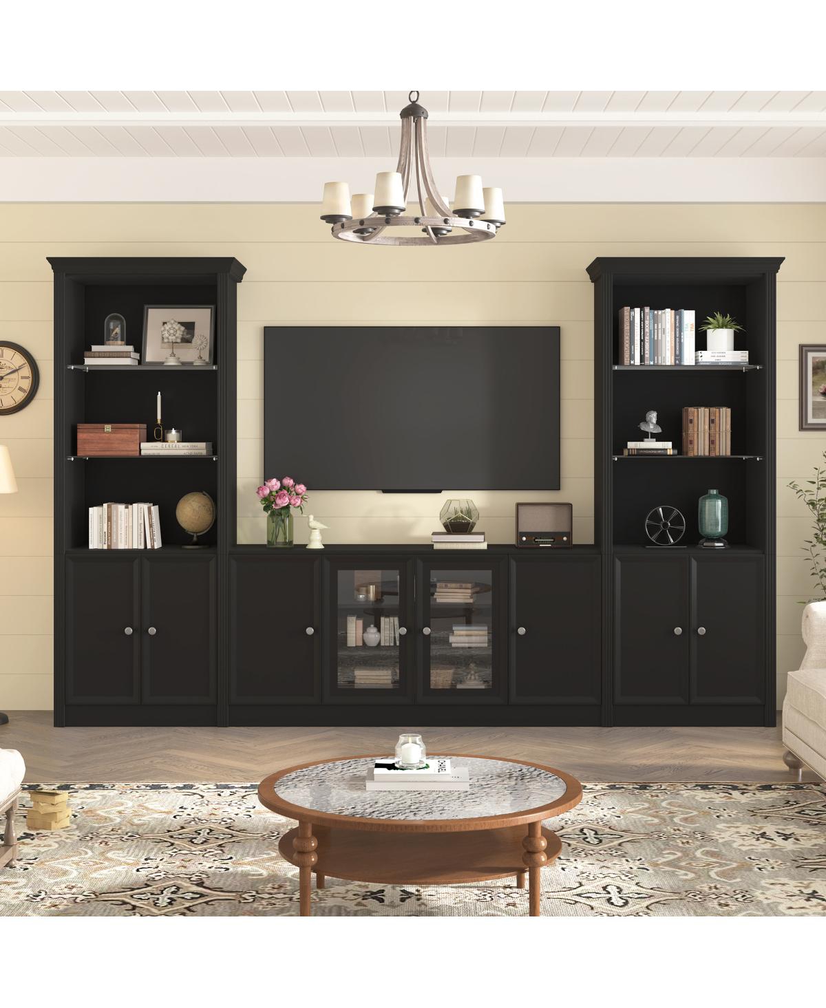 Click here for Streamdale Furniture 128.2" W Entertainment C... prices