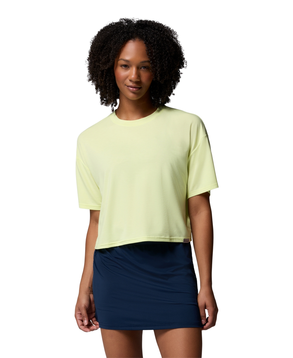 Click here for Columbia Womens Crewneck Short-Sleeve Top - Citron... prices