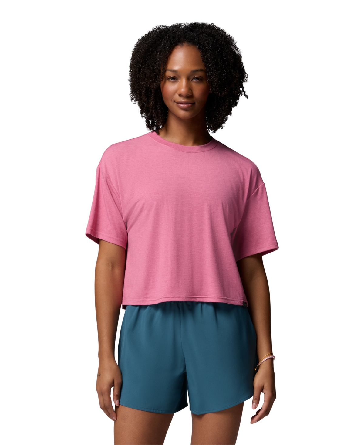 Click here for Columbia Womens Crewneck Short-Sleeve Top - Rosett... prices