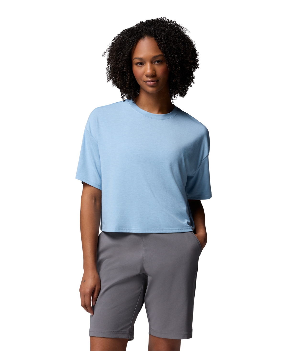 Click here for Columbia Womens Crewneck Short-Sleeve Top - Ripple... prices