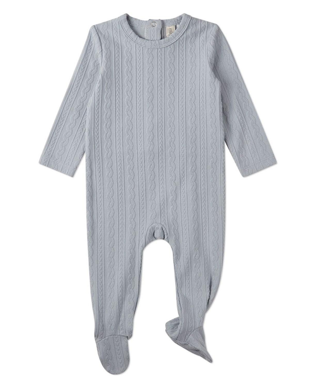 Click here for MeMoi Baby Girls Cotton-Rich Faux Cable Knit Footi... prices