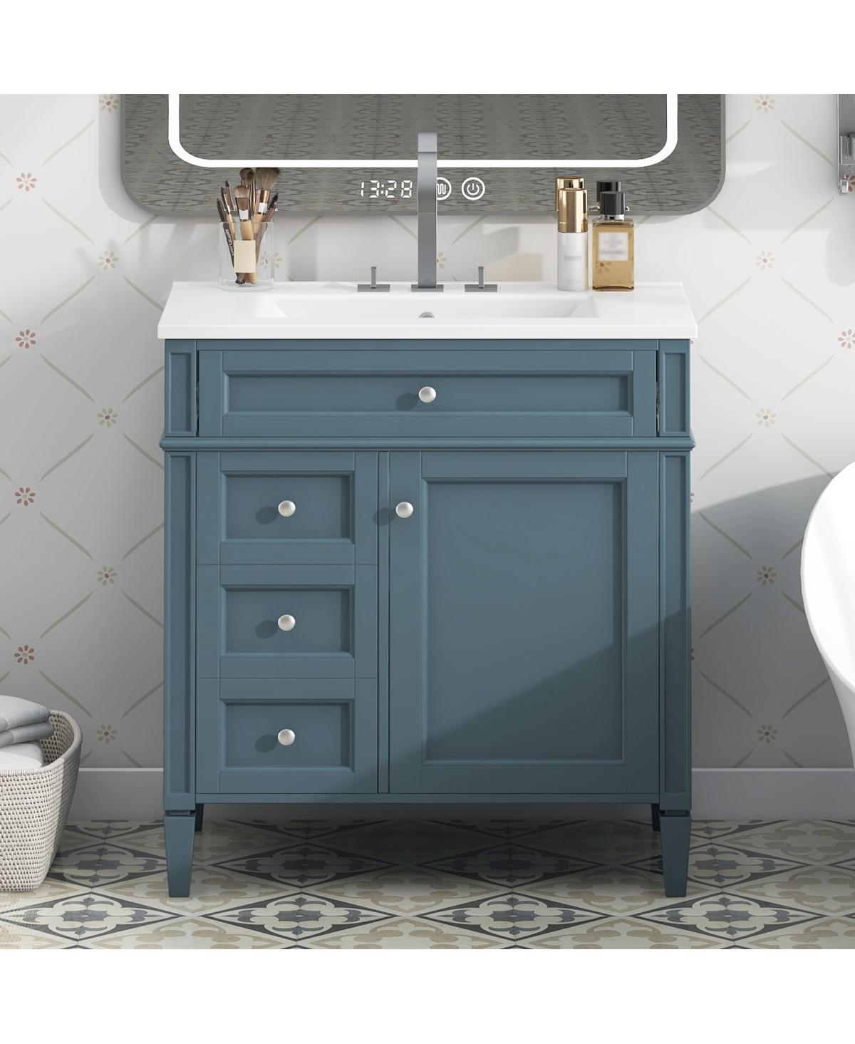 Click here for Sillysis 30" Modern Bathroom Vanity with Cera... prices