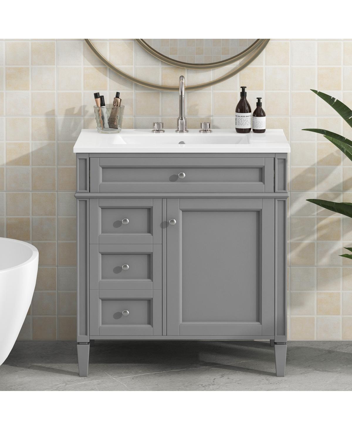 Click here for Sillysis 30" Modern Bathroom Vanity with Cera... prices