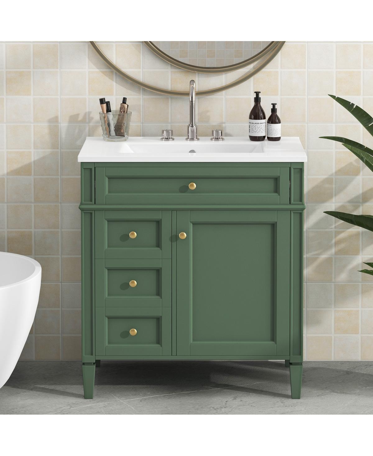 Click here for Sillysis 30" Modern Bathroom Vanity with Cera... prices