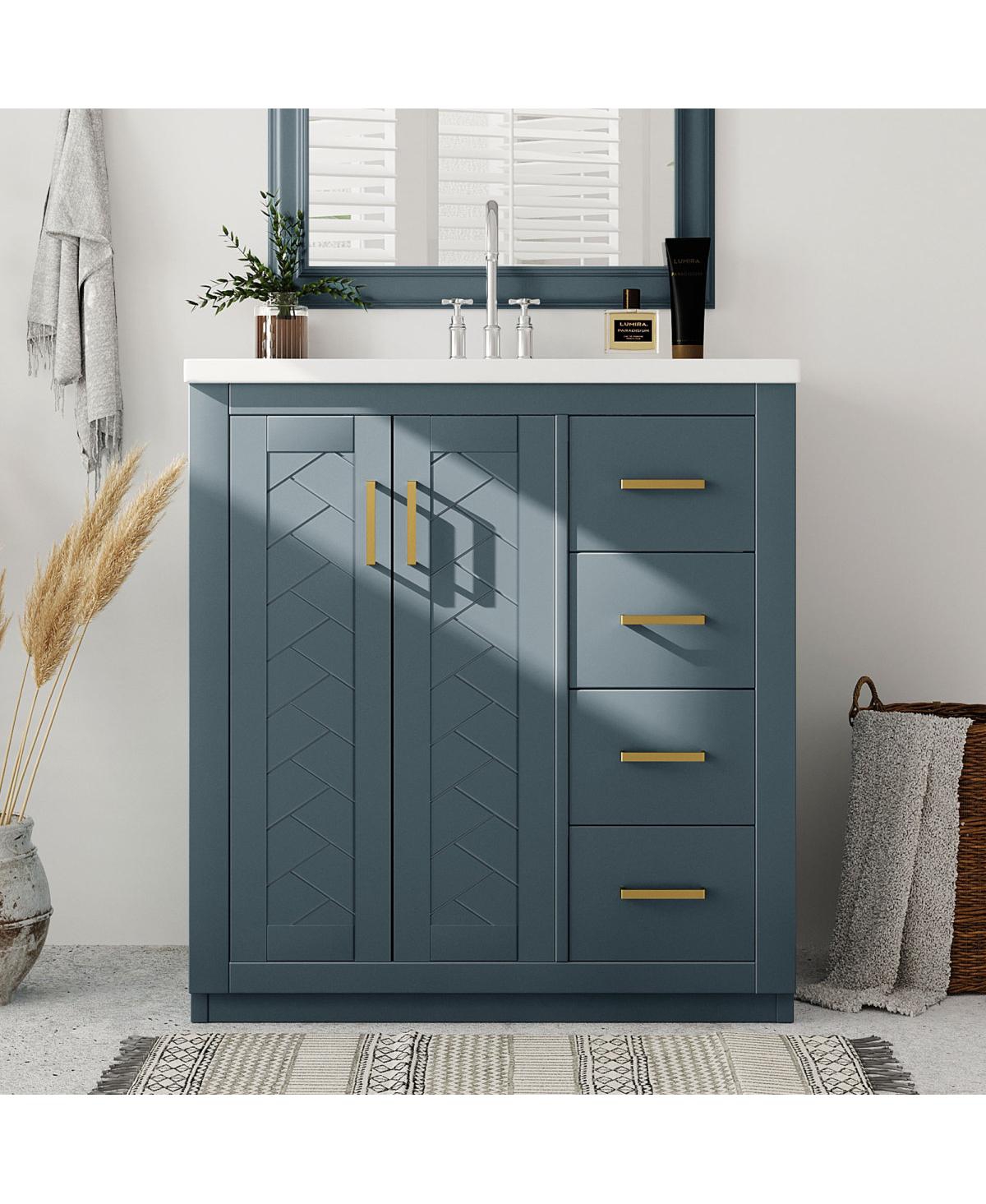 Click here for Sillysis 30" Bathroom Vanity with Ceramic Sin... prices