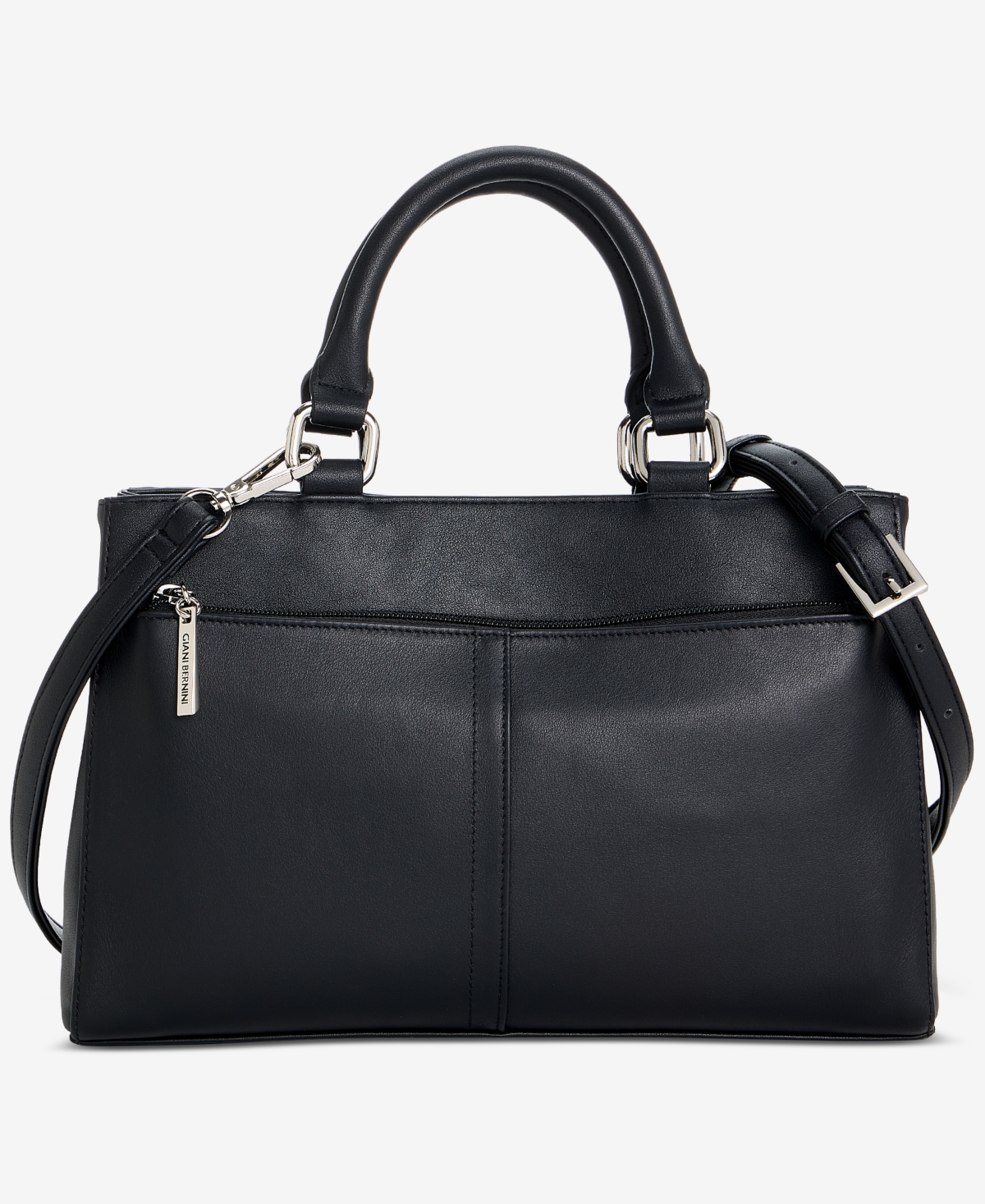 Click here for Giani Bernini Nappa Leather Front Zip Crossbody  E... prices