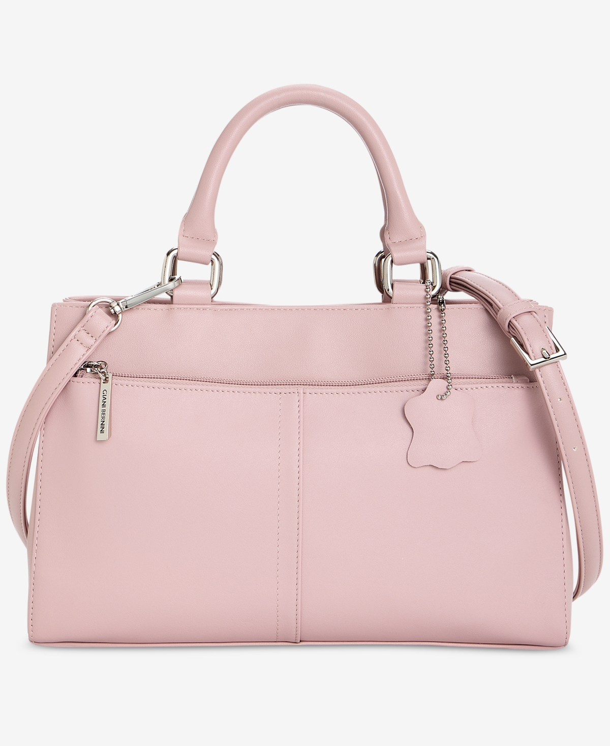 Click here for Giani Bernini Nappa Leather Front Zip Crossbody  E... prices