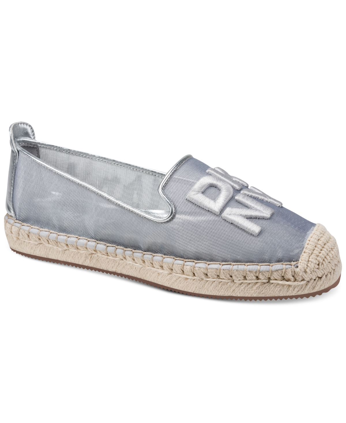 Click here for Dkny Womens Miretta Espadrilles Flats - Silver prices