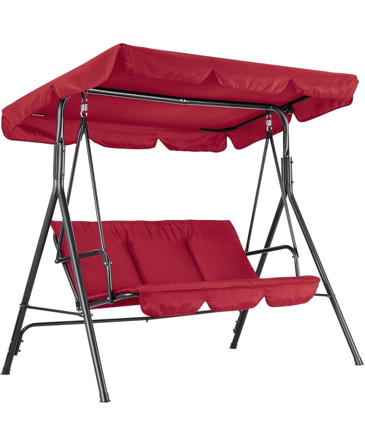 Click here for gaomon 3-Seat Patio Swing Chair with Adjustable Ca... prices