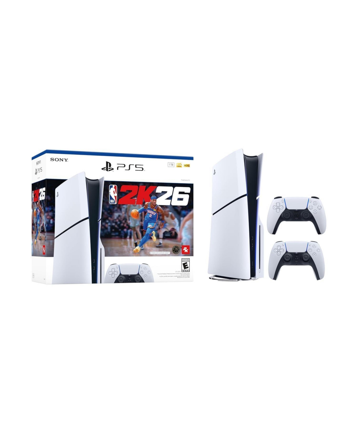 Click here for PlayStation 5 NBA2K26 Disc Console - 1TB - w/DualS... prices