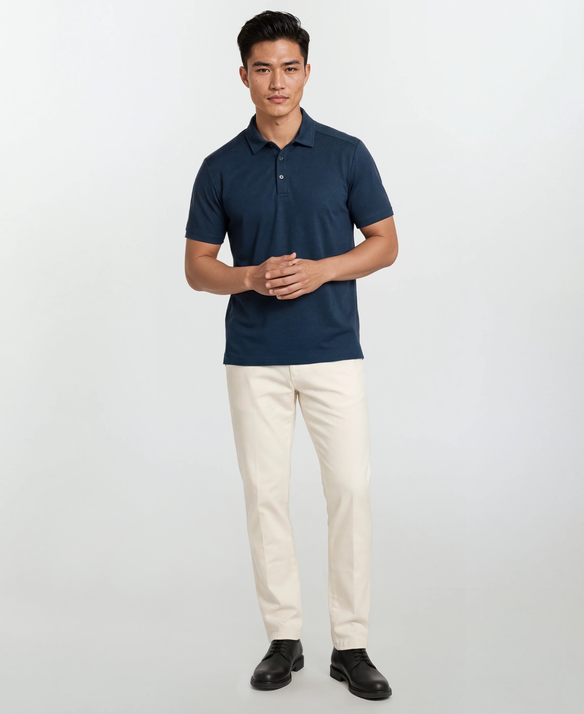 Click here for Vintage 1946 Mens Hybrid Stretch Regular-Fit Polo... prices