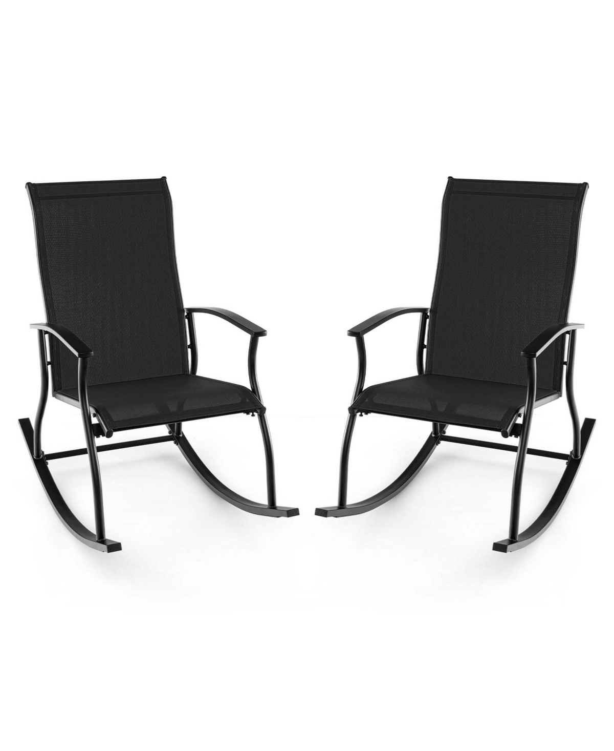 Click here for Gymax Set of 2 Outdoor Rocking Chair Patio Rocker... prices