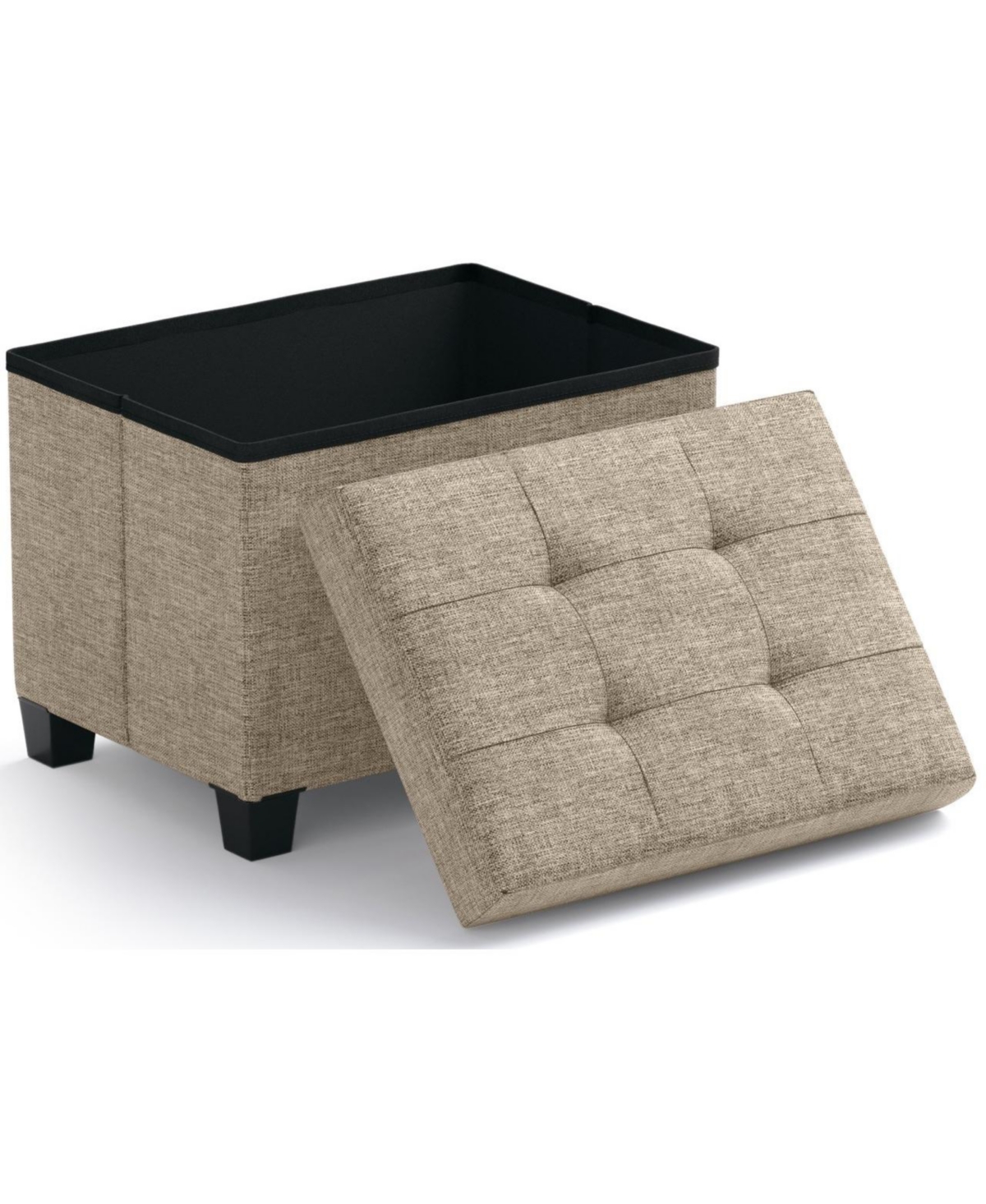 Click here for Ornavo Home Small Rectangle Storage Ottoman Foot S... prices