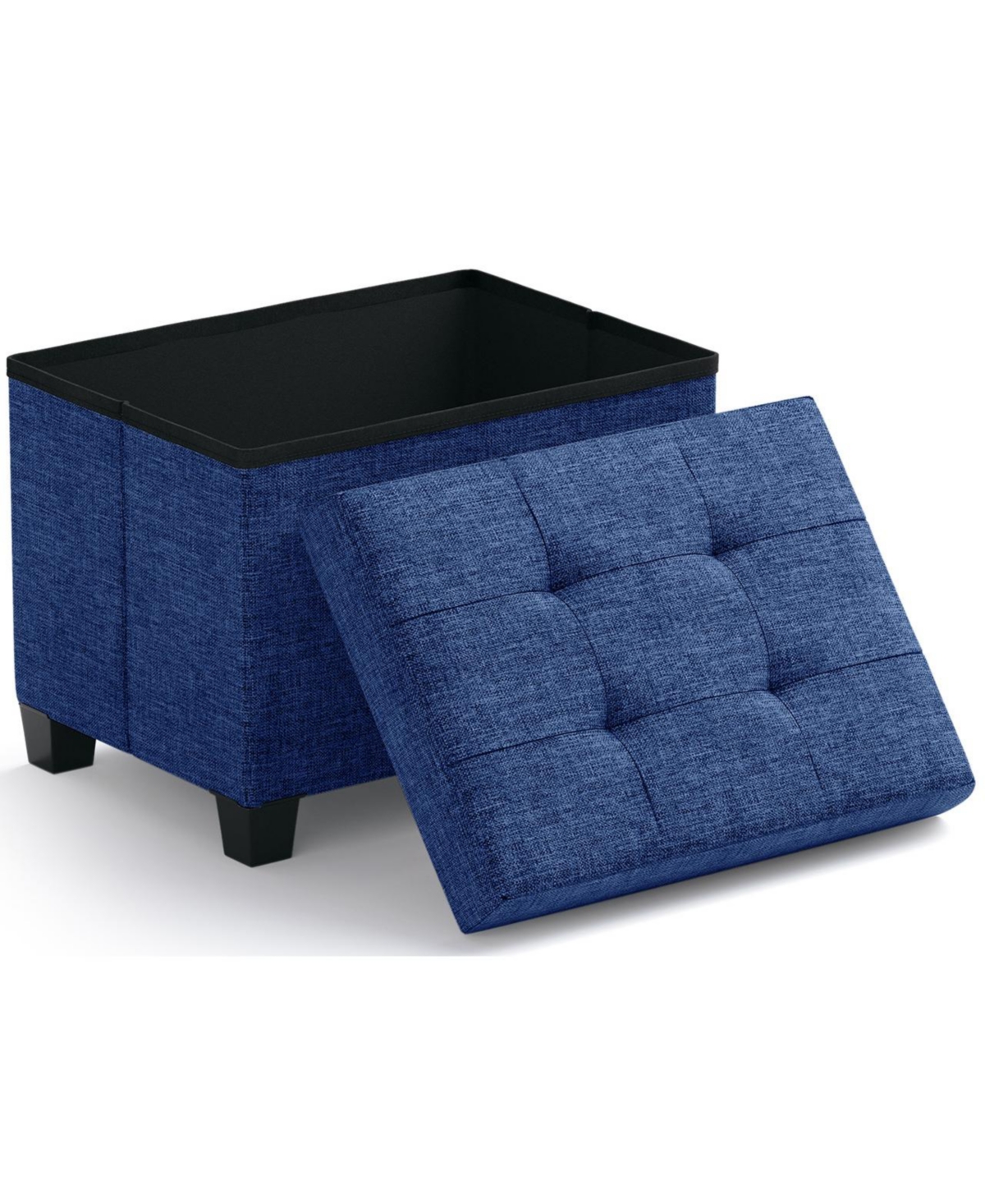 Click here for Ornavo Home Small Rectangle Storage Ottoman Foot S... prices