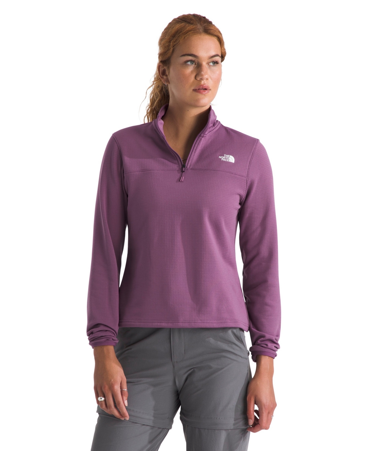 Click here for The North Face Womens Cedar Trail Grid Fleece Zip... prices