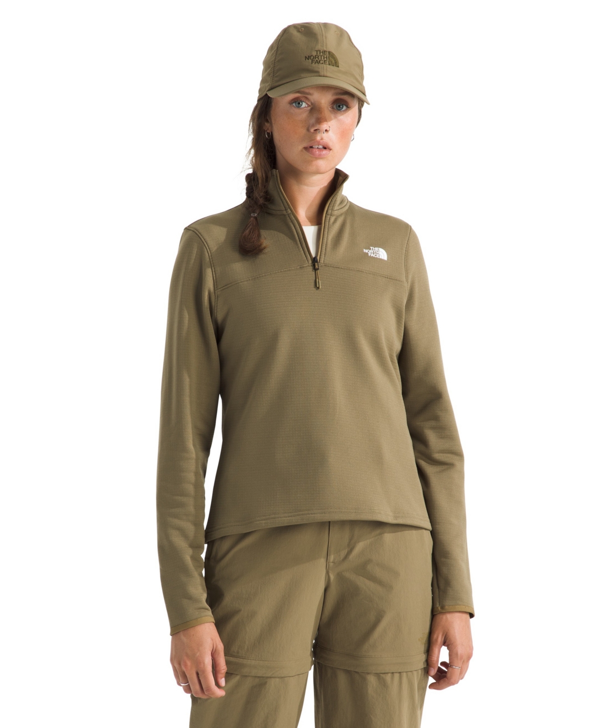 Click here for The North Face Womens Cedar Trail Grid Fleece Zip... prices