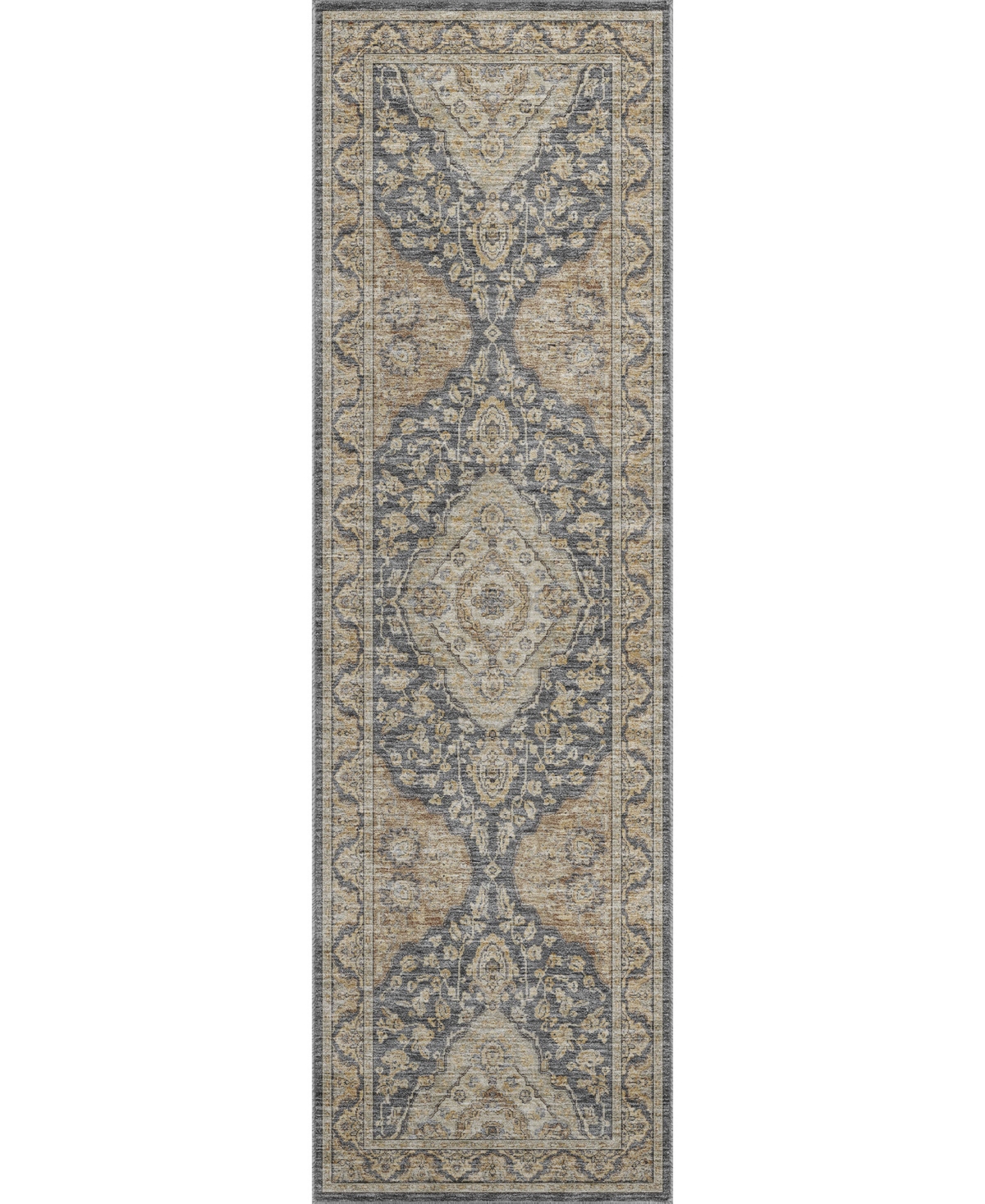 Click here for Dalyn Hatay Washable HY3 23x76 Runner Area Rug - C... prices