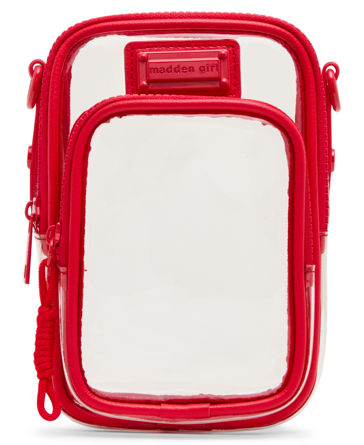 Click here for Madden Girl Willowv Clear Cellphone Crossbody Bag... prices