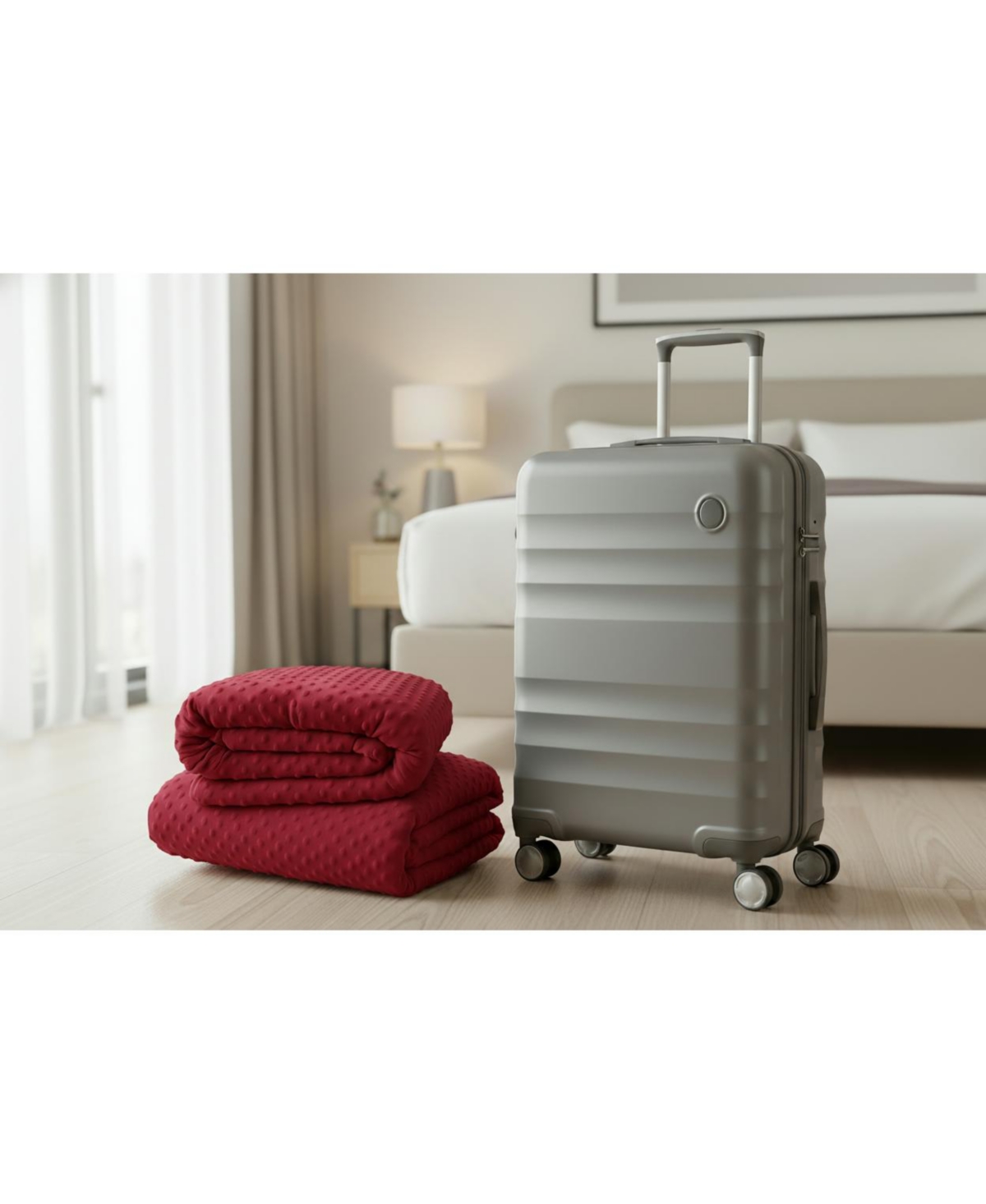 Click here for 3P Experts Release & Rest Weighted Blanket - Red prices