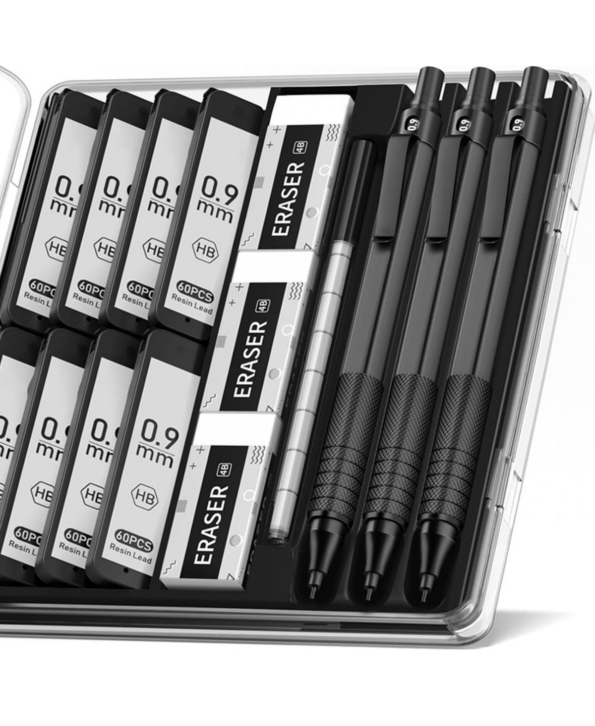 Click here for Htutwoo 0.9mm Metal Mechanical Pencil Set - 3PCS A... prices