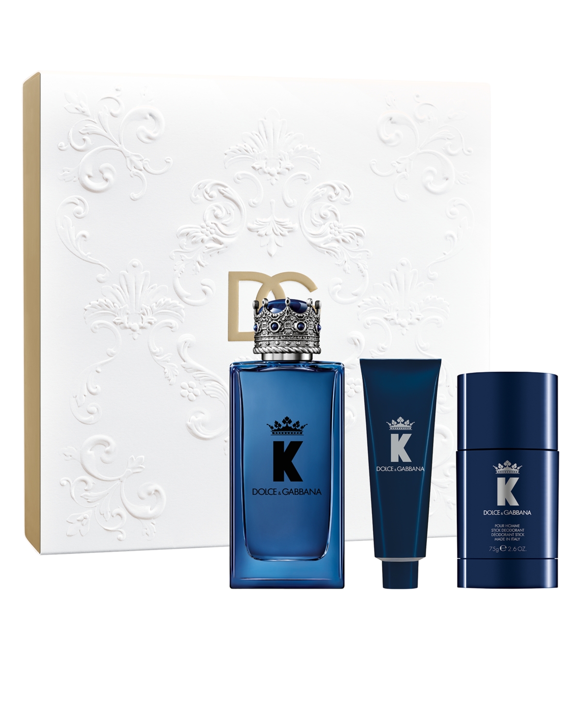Click here for Dolce&Gabbana 3-Pc. K Eau De Parfum Gift Set prices