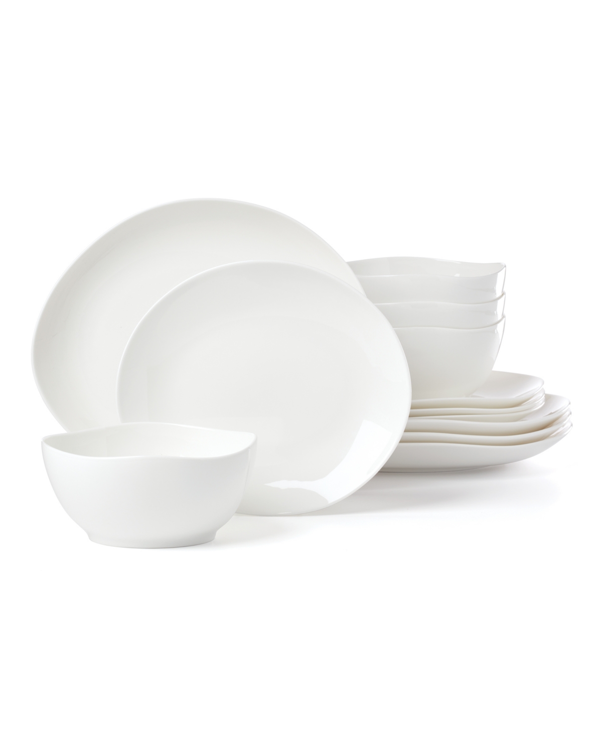 Click here for Lenox Studio 1414 Curve 12-Pc. Dinnerware Set  Ser... prices
