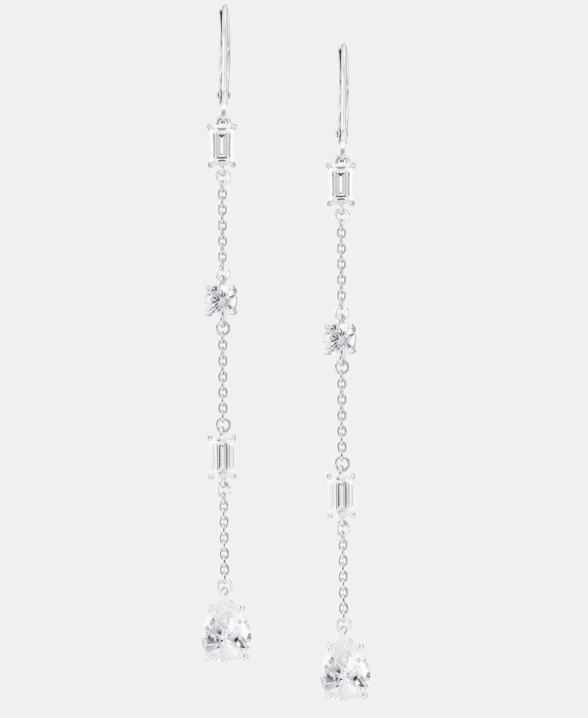 Click here for Lauren Ralph Lauren Cubic Zirconia Linear Drop Ear... prices