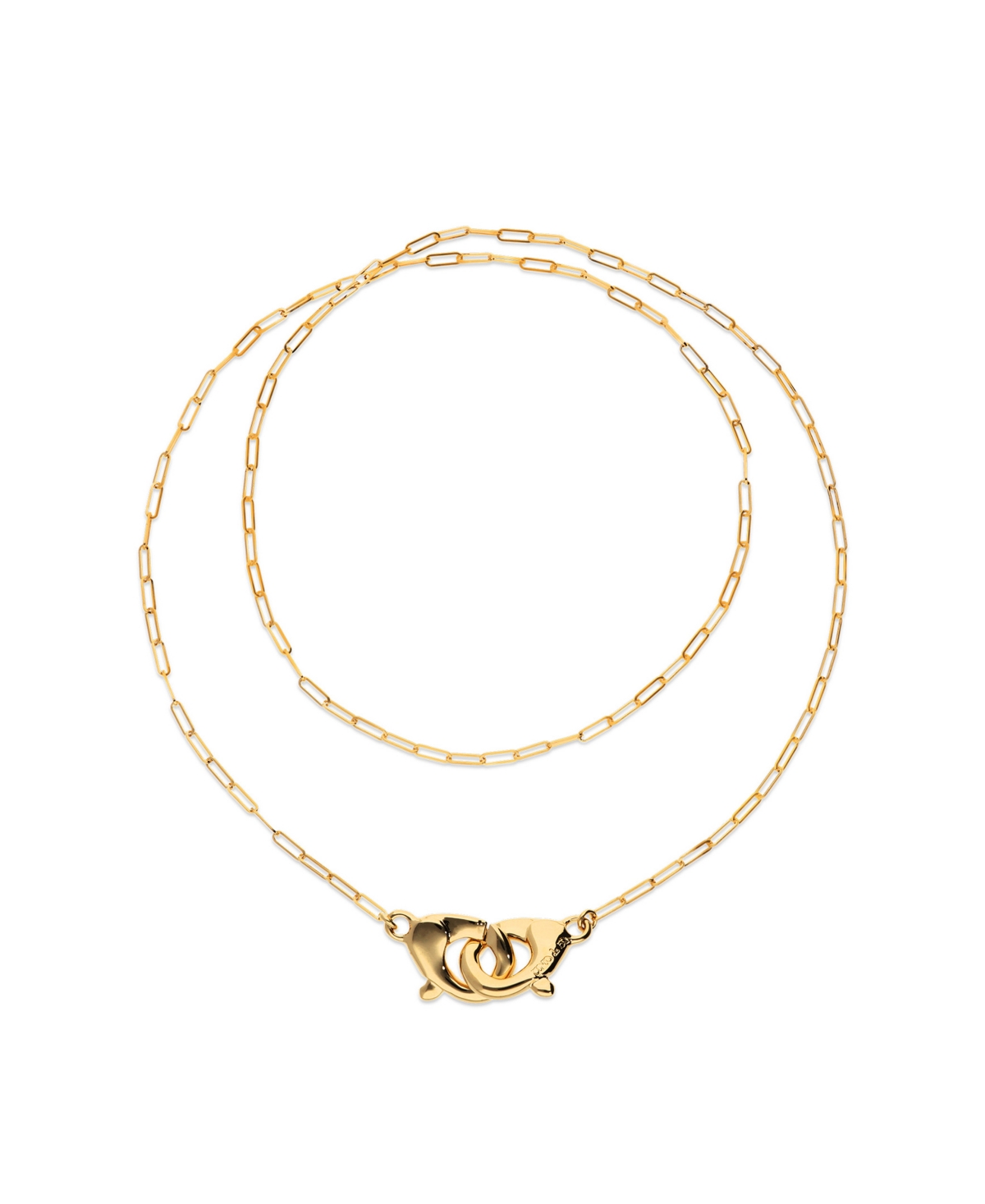 Click here for UNOde50 Long Necklace of Metal Alloy Plated Gold 1... prices