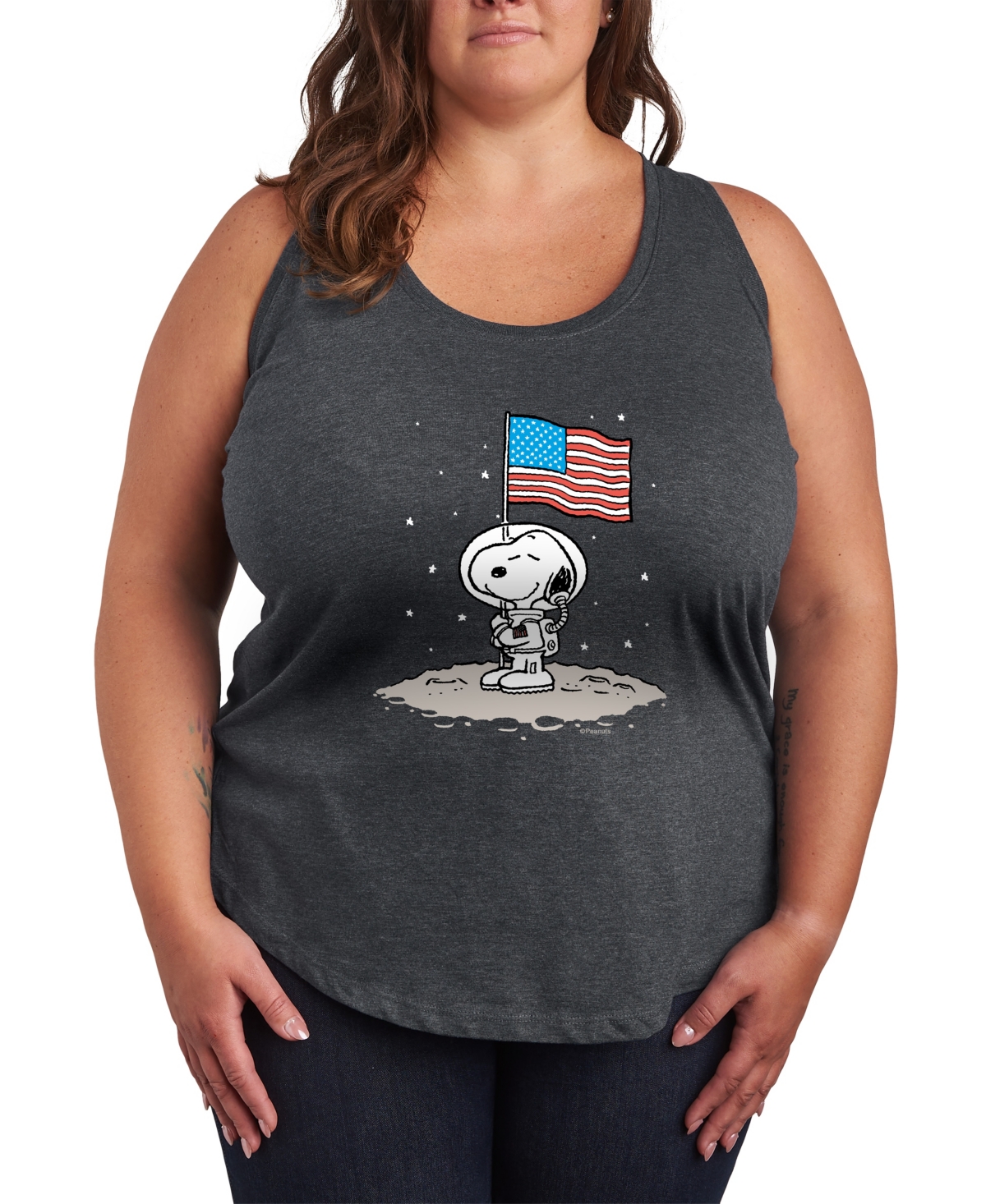 Click here for Hybrid Apparel Plus Size Peanuts Snoopy Astronaut... prices