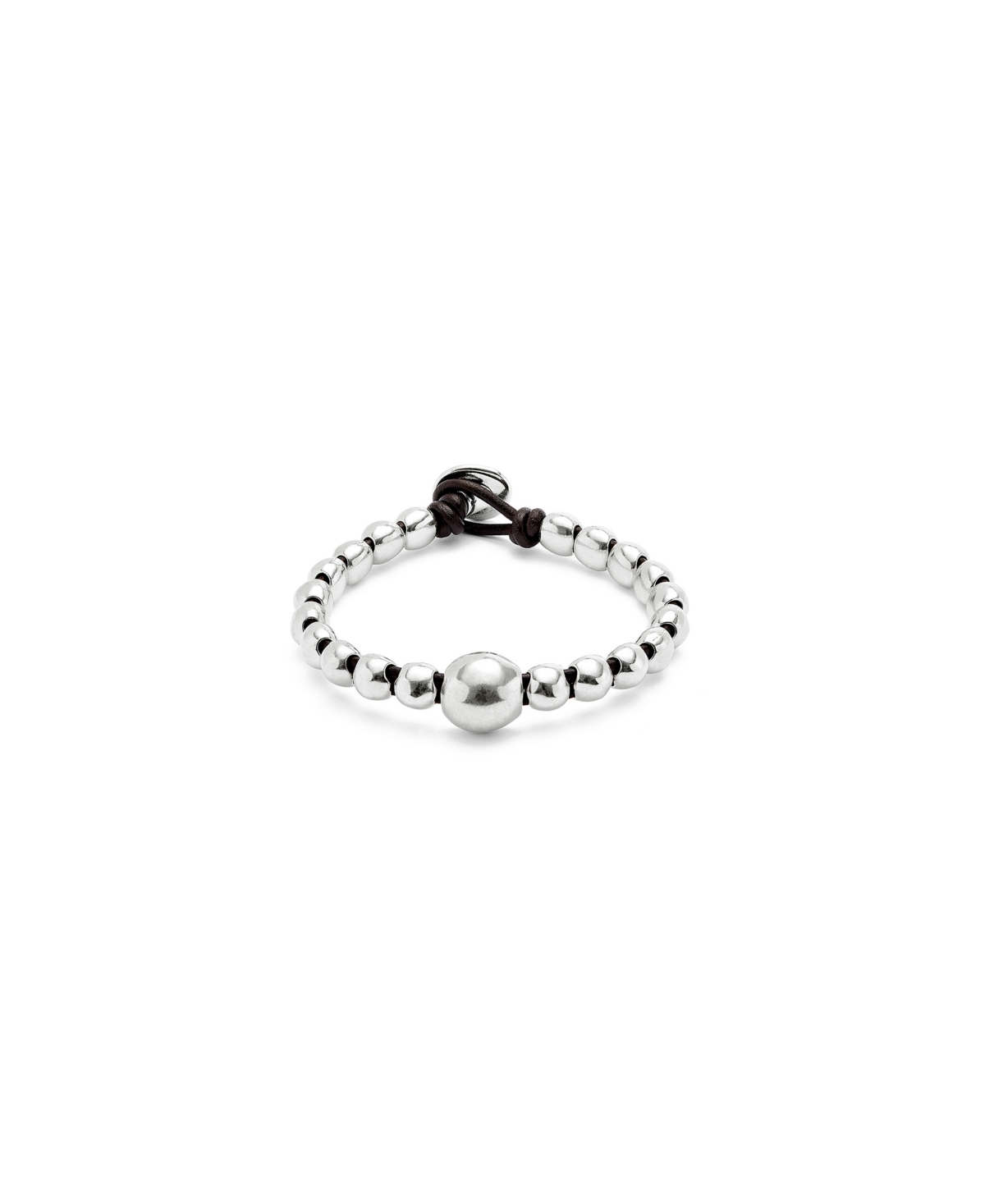 Click here for UNOde50 sterling silver plated metal alloy bead br... prices