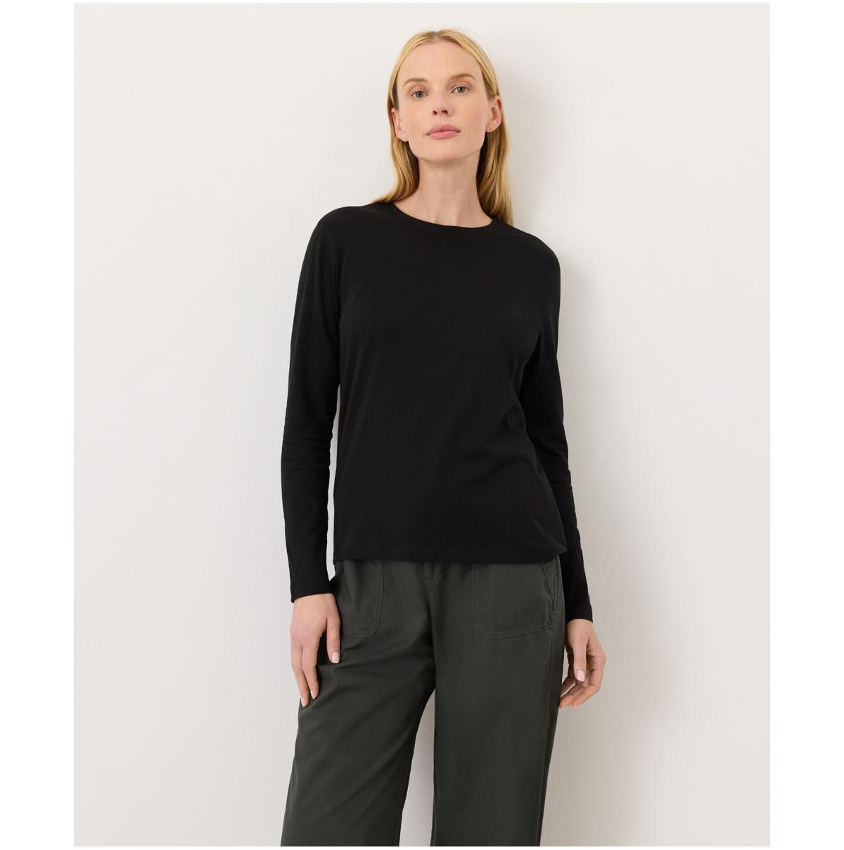 Click here for Pact Womens Organic Cotton Luxe Signature Long Sle... prices