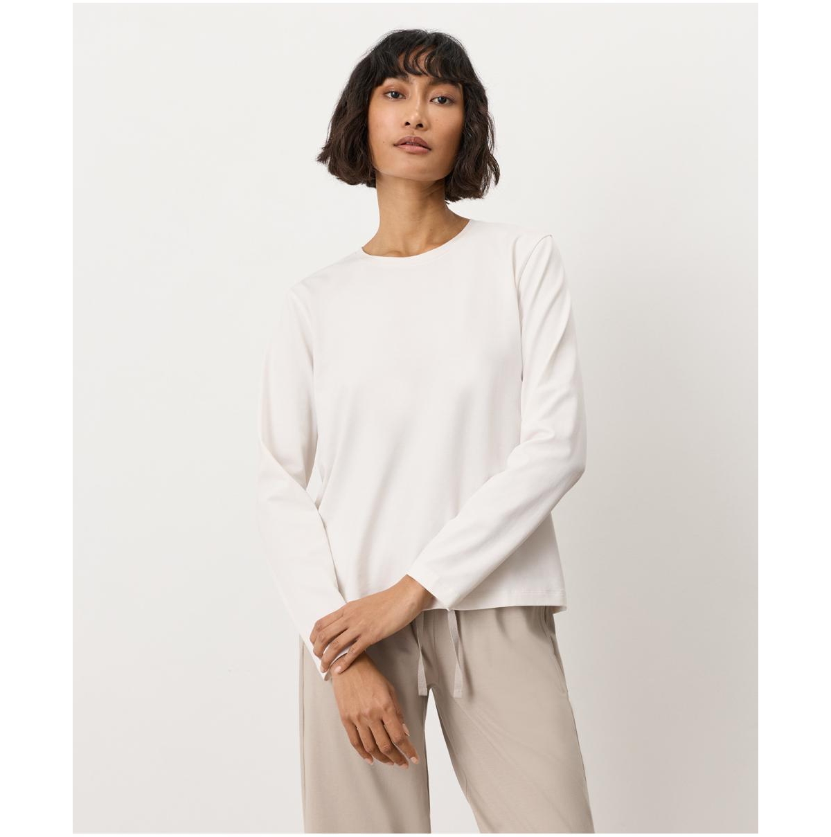 Click here for Pact Womens Organic Cotton Luxe Signature Long Sle... prices