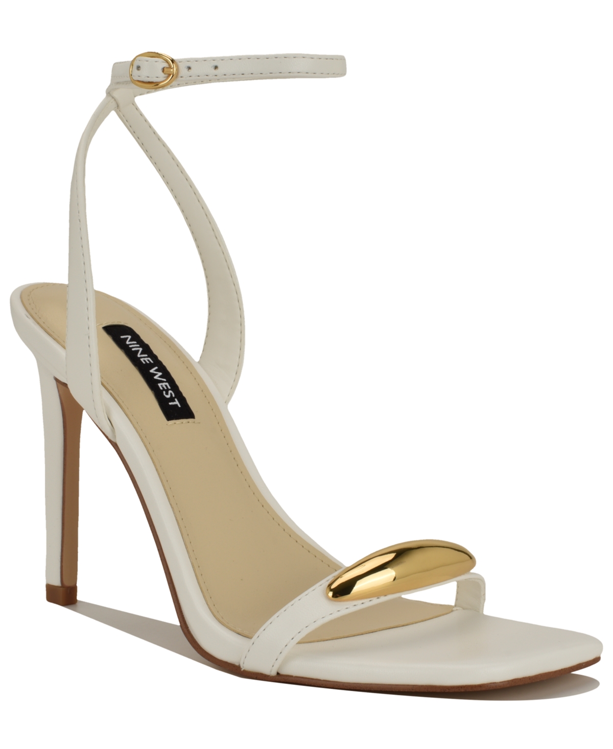 Click here for Nine West Womens Props Strappy Sandals - White prices