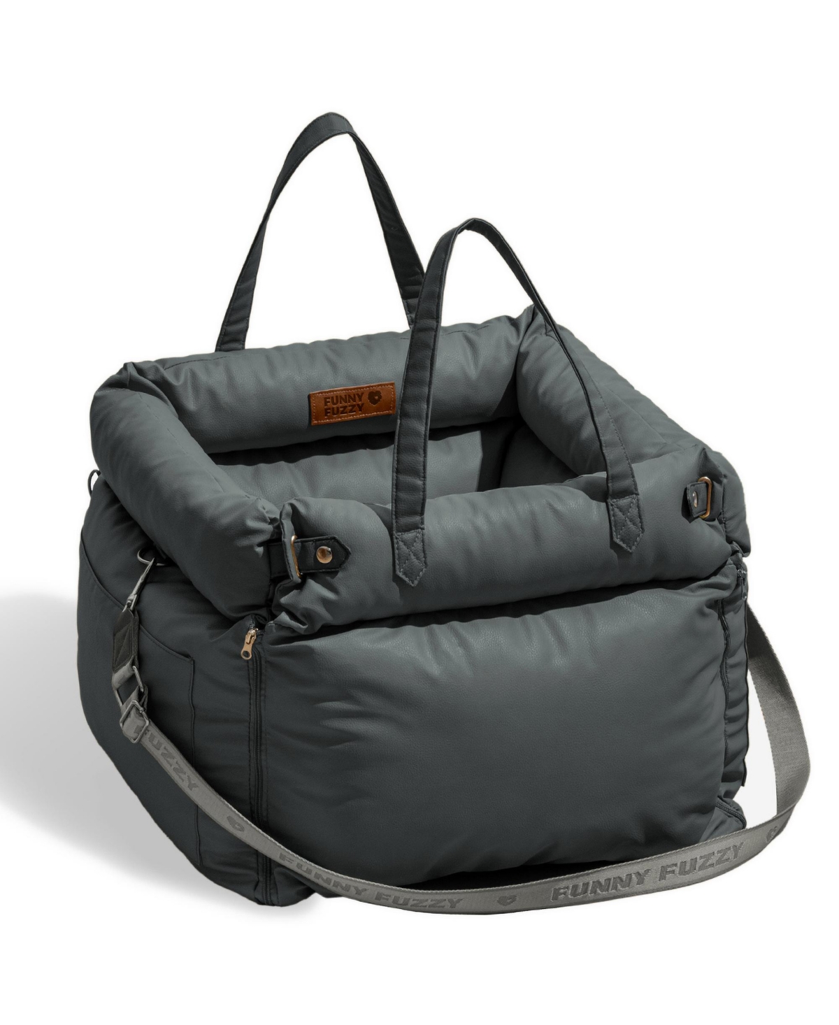 Click here for Funny Fuzzy Urban Voyager Dog Car Booster Standard... prices