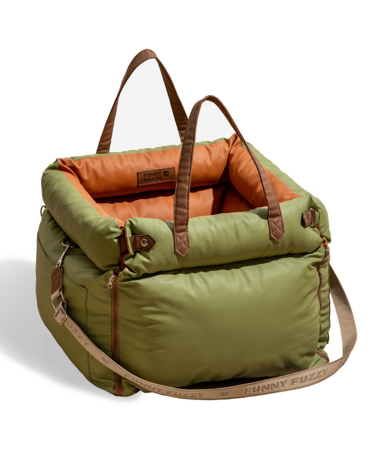 Click here for Funny Fuzzy Urban Voyager Dog Car Booster Standard... prices