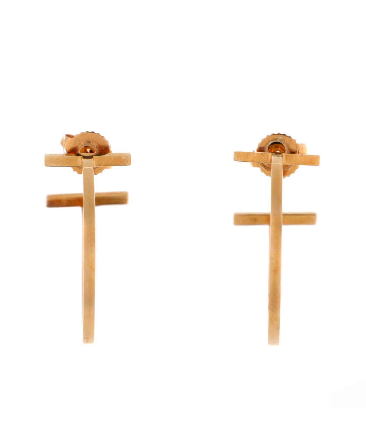 Click here for Pre-Owned Tiffany & Co T Wire Hoop Earrings - 18k... prices