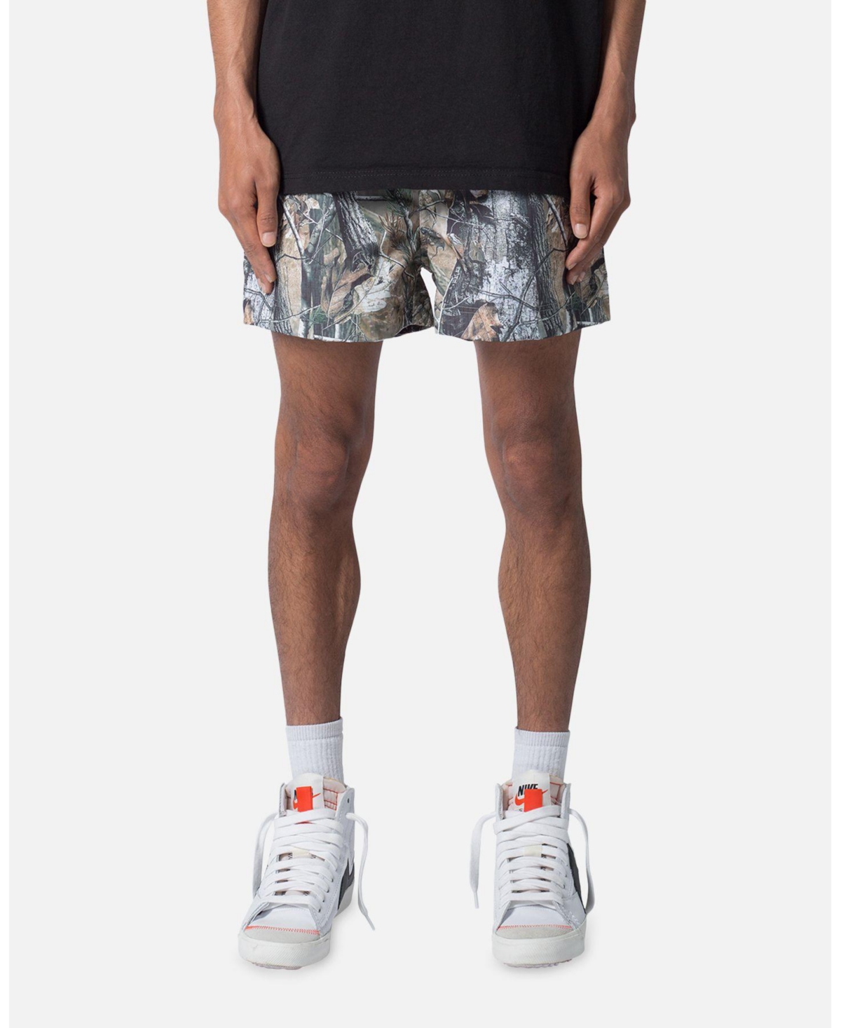 Click here for mnml Mens Summer Shorts - Branch Camo prices