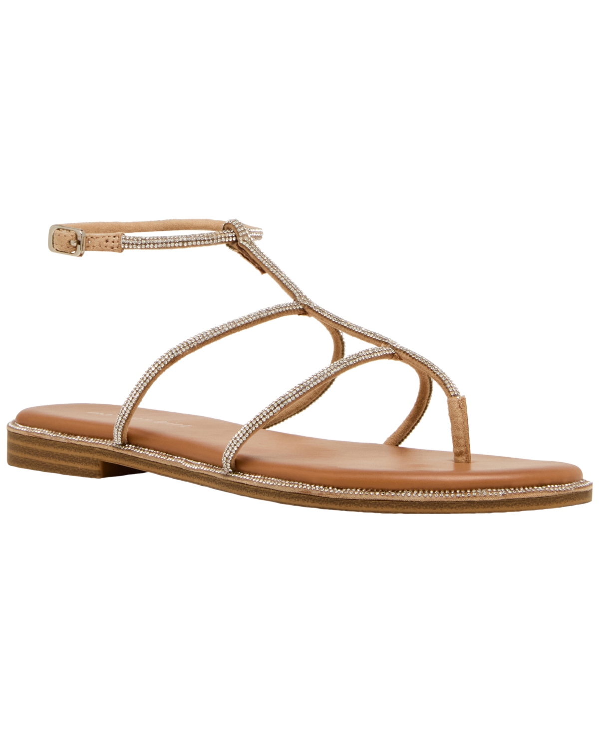 Click here for Madden Girl Womens Rhinestone-Embellished Gladiato... prices