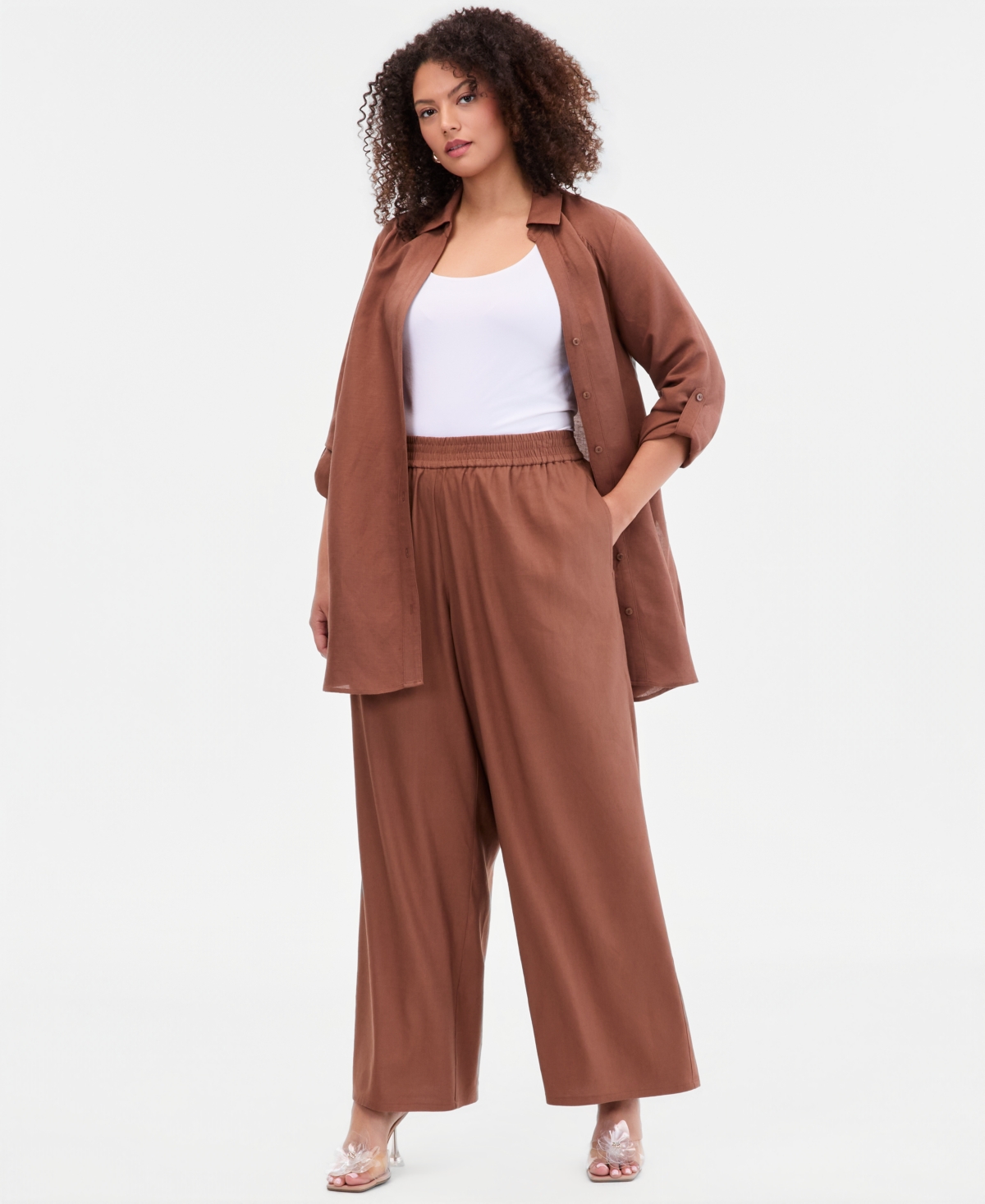 Click here for I.n.c. International Concepts Plus Size Pull-On Wi... prices
