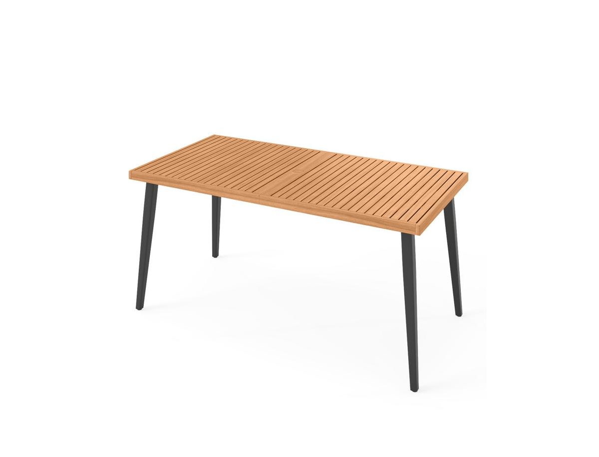 Click here for Slickblue 63-Inch Dining Table for Indoor Outdoor... prices