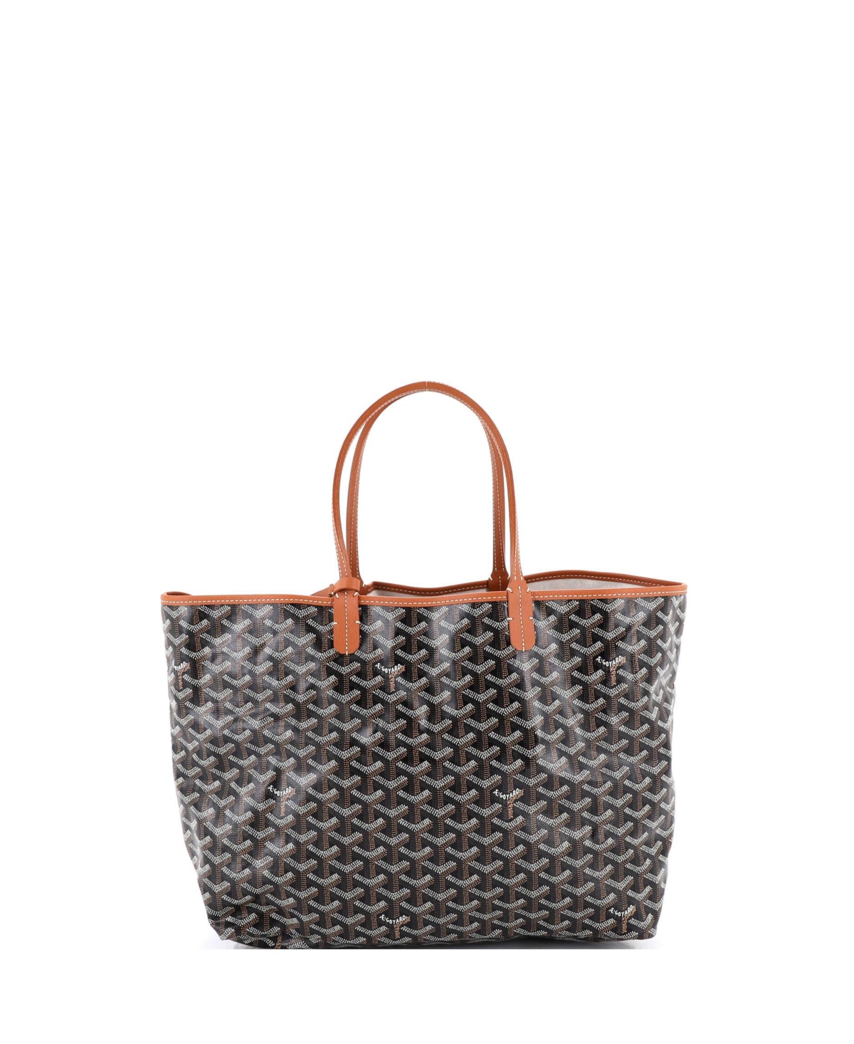 Click here for Pre-Owned Goyard Pm Saint Louis Tote Coated Canvas... prices