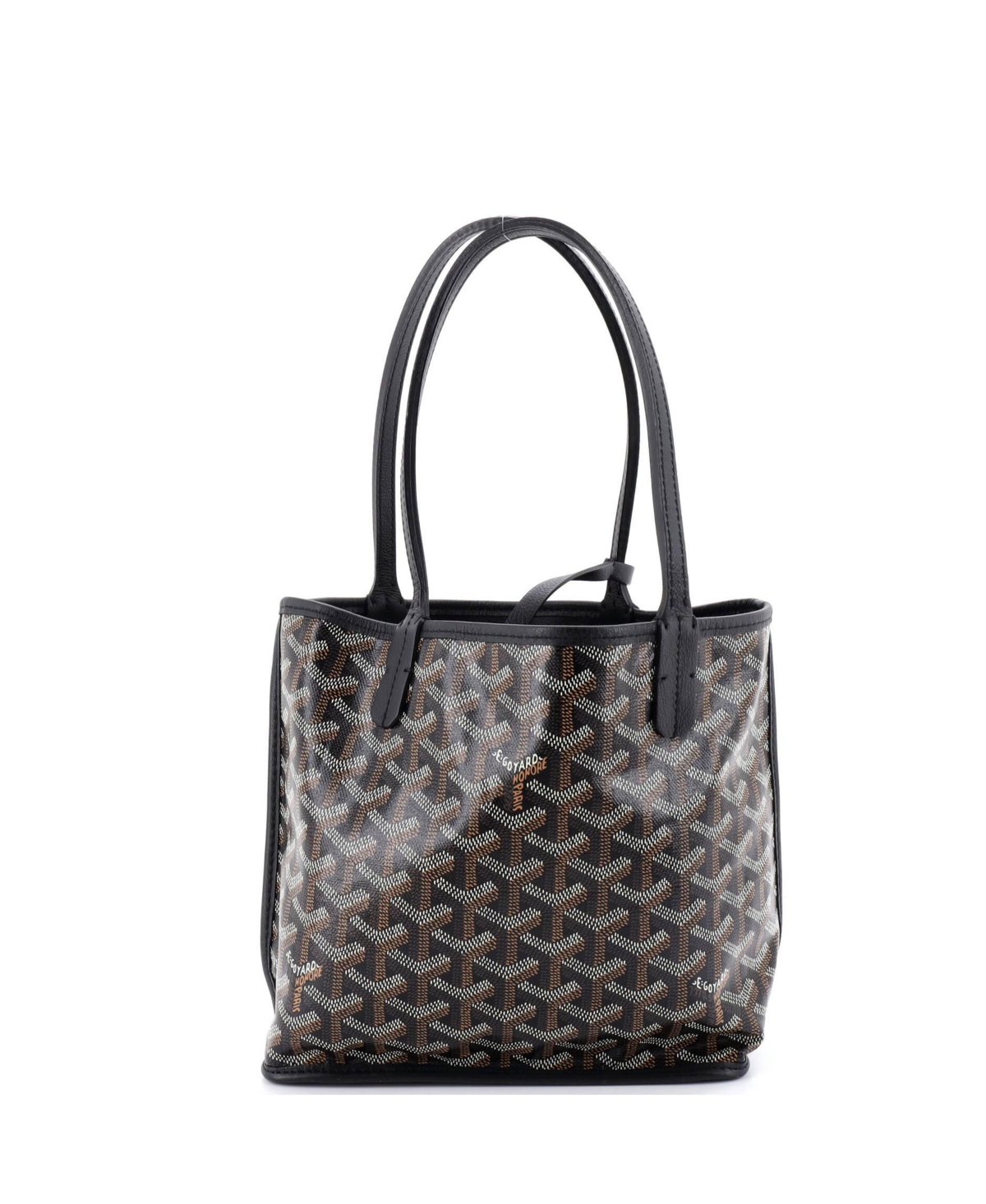 Click here for Pre-Owned Goyard Mini Anjou Reversible Tote Coated... prices