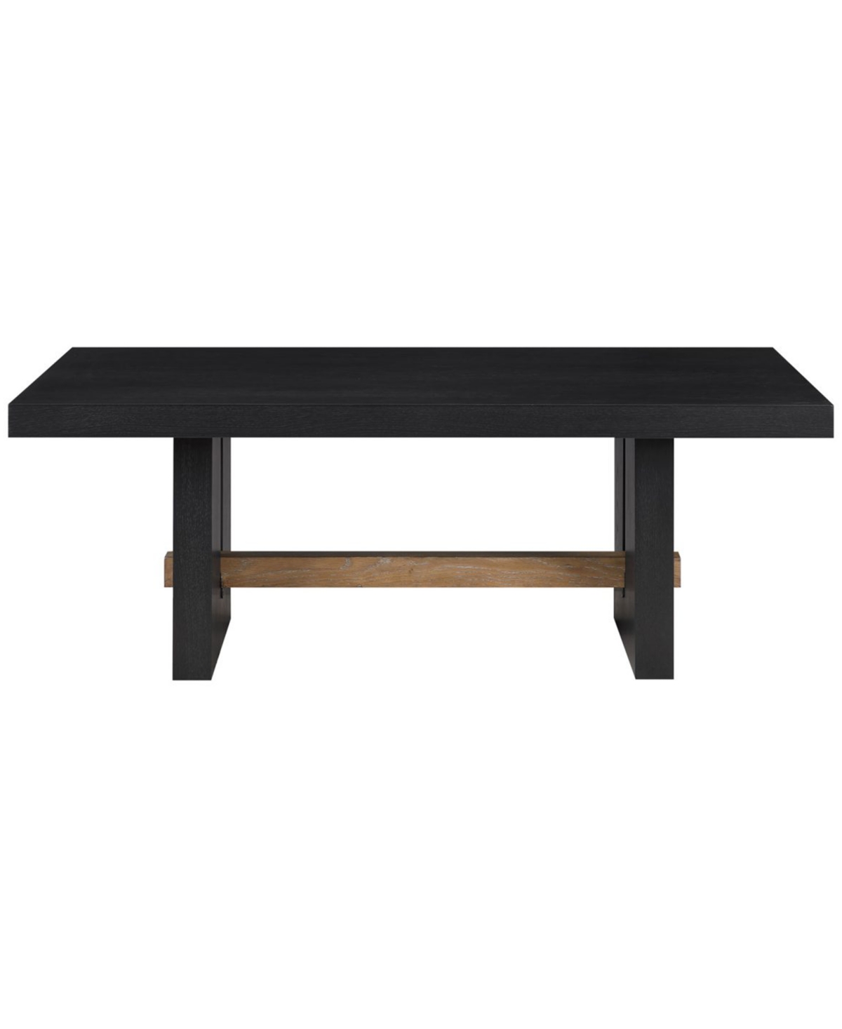 Click here for Axel 48 Acacia Veneer Rectangle Coffee Table - Bla... prices