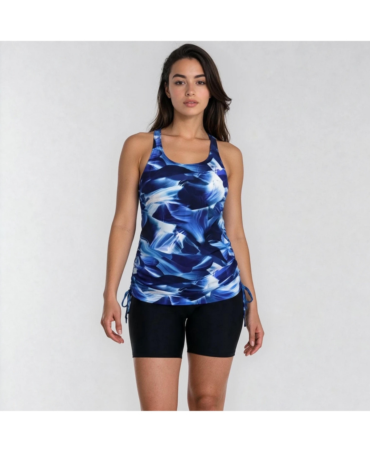 Click here for Calypsa Womens Maya Tankini Swim Top With Removabl... prices