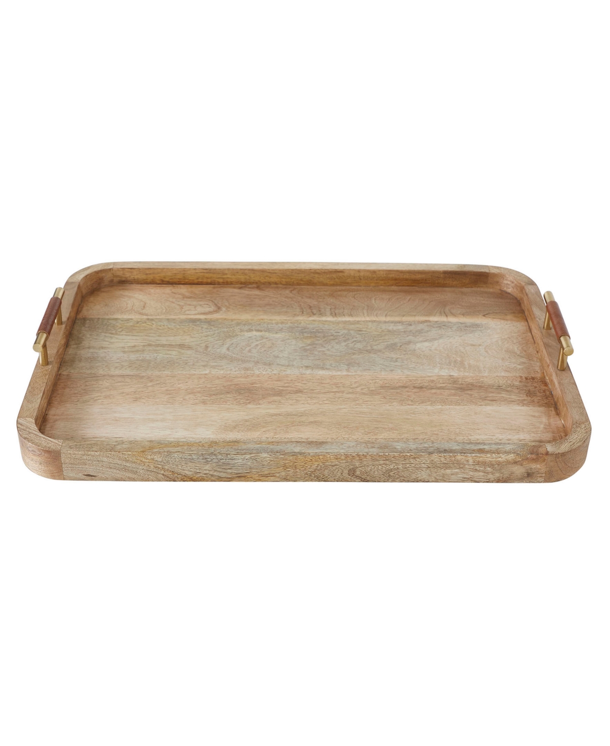 Click here for Ren Wil Mango Wood 24 Indoor Tray - Natural prices